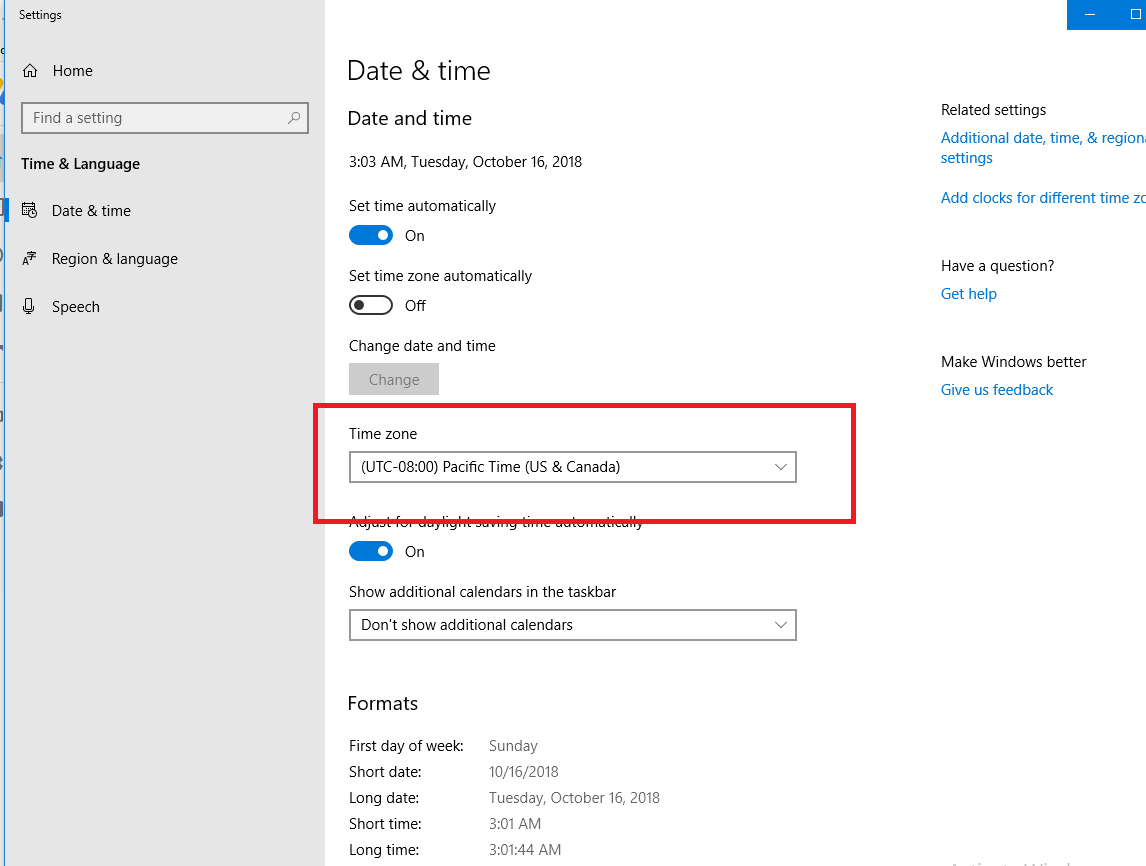 How To Change Time Zone In Win 10/11 – V2 Cloud
