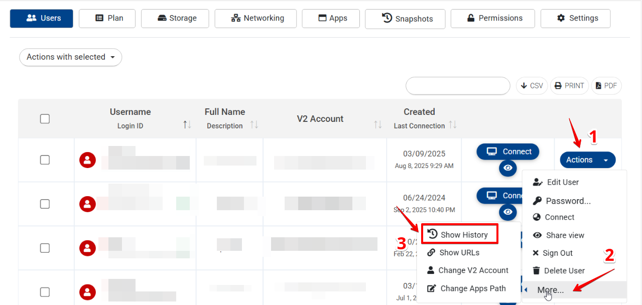 How to Review a User’s Session History in V2 Cloud – V2 Cloud